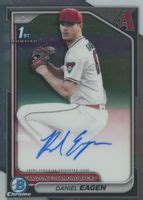 Daniel Eagen 2024 Bowman Draft Cpa De Chrome Dp Auto 1st Price Guide