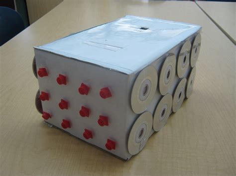 Forced Sort Task With Mini Cds And Plastic Objects