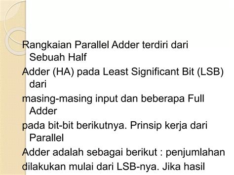 Rangkaian Adder Pptx