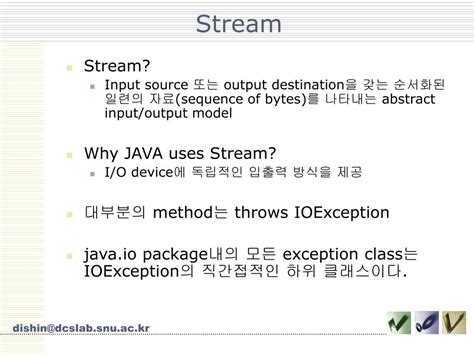 Ppt Java Programming Language 3 Inputoutput Stream â