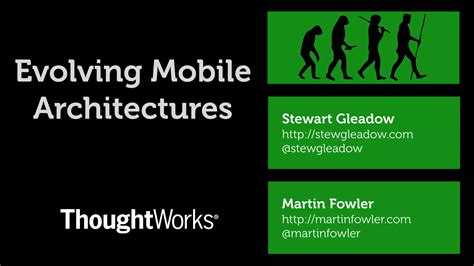 Evolving Mobile Architectures Pdf