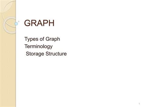Graph In Data Structure Ppt