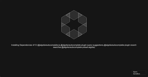 Algoliaautocomplete Example Reshape Codesandbox