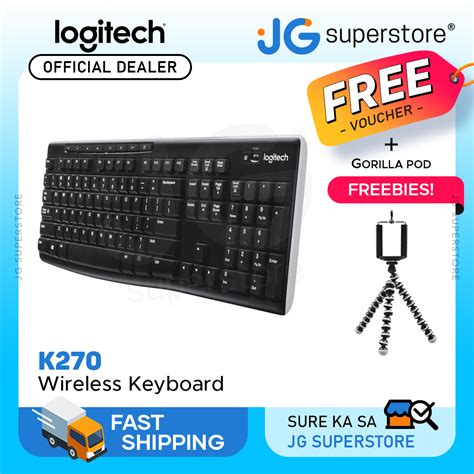 Logitech K Plug And Play Ghz Wireless Full Size Keyboard With M Wireless Range Hotkeys