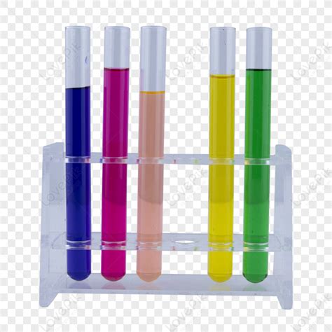 실험실 산업용 유리 제품시험관병렬분홍 Png 일러스트 무료 다운로드 Lovepik