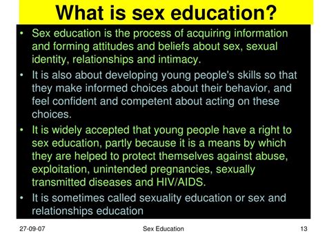 Ppt Sex Education Powerpoint Presentation Free Download Id6998620