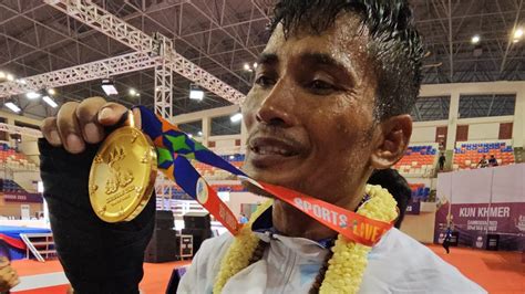 ព្រំ សំណាង ថាកំលាំងចិត្តពីបងប្អូនទើបគាត់ឈ្នះមេដាយមាស Youtube