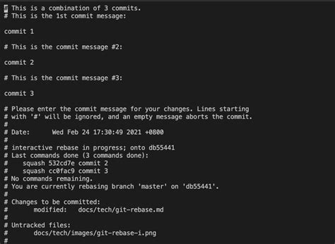 Git Rebase 详解 Ant 记录