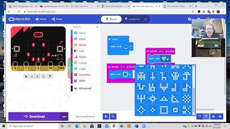 How To Program The Microbit Buttons A B And Ab Microbit Microsoft