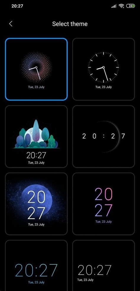 MIUI Gets New Clock Designs For Ambient Displays On Xiaomi Smartphones