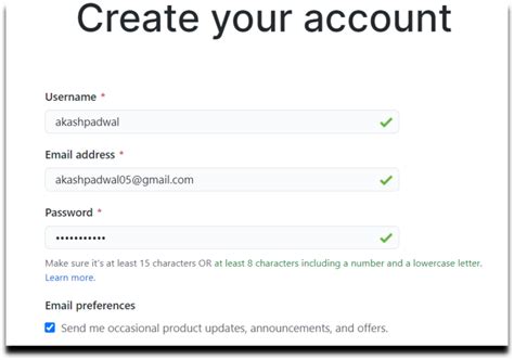 How To Create Account In Github 8 Steps With Screenshots