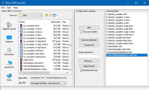 convert html word docx and rtf to pdf sferyx pdf converter desktop