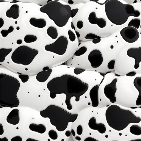 Images De Motif Vache Noire Téléchargement Gratuit Sur Freepik