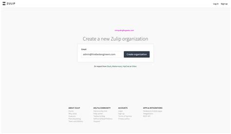 Install Zulip Chat Server On Ubuntu 20041804 Debian 109