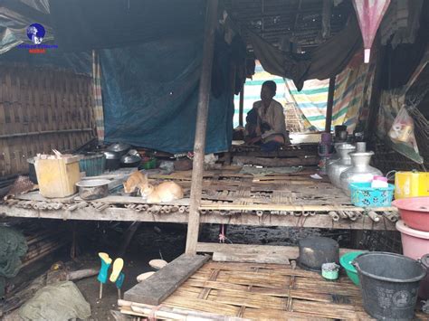 မြေပုံ၊ ကမ်းထောင်းကြီးစစ်ဖီးယှောင်စခန်းမာ သောက်သုံးရီ ဆိုးဆိုးဝါးဝါး အခက်ကြုံနီရ Arakan