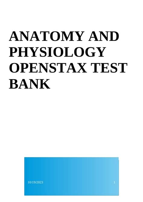 Anatomy And Physiology Openstax Test Bank Anatomy And Physiology Openstax Stuvia Us
