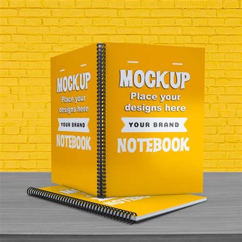 Premium Psd Notebook Double