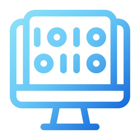 Binary Code Generic Gradient Icon