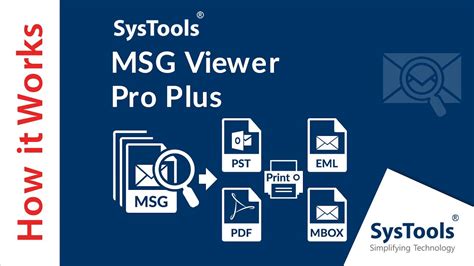 View And Export Msg Files Into 5 Different File Formats Youtube