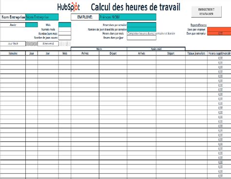 47 Modèles Et Exemples Excel Hubspot