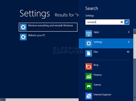 How To Perform A Clean Install Of Windows 8 Using Reset Your Pc