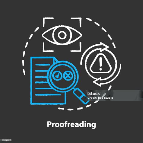 교정 분필 개념 아이콘입니다 텍스트 편집 및 수정 프로세스 아이디어 쓰기 정확도 문법 맞춤법 문장 부호 를 확인합니다 서면 저작물 복사 편집 벡터 절연 칠판 그림 감수에