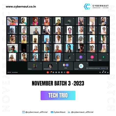 Sarni Venkatachalam On Linkedin Jayasuryagnanavel Cybernaut Techtrio Programmingjourney