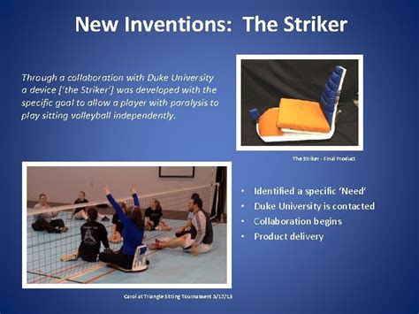 Successful Sitting Volleyball Programming Through Collaboration Elliot Blake