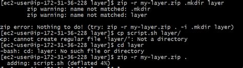 how to run bash script in aws lambda geeksforgeeks