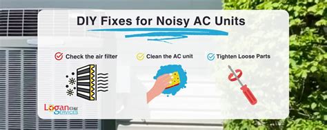 Is Your AC Making Noises Here S What To Do Logan Services A C Heat Plumbing