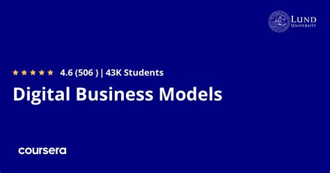 Digital Business Models Coursera