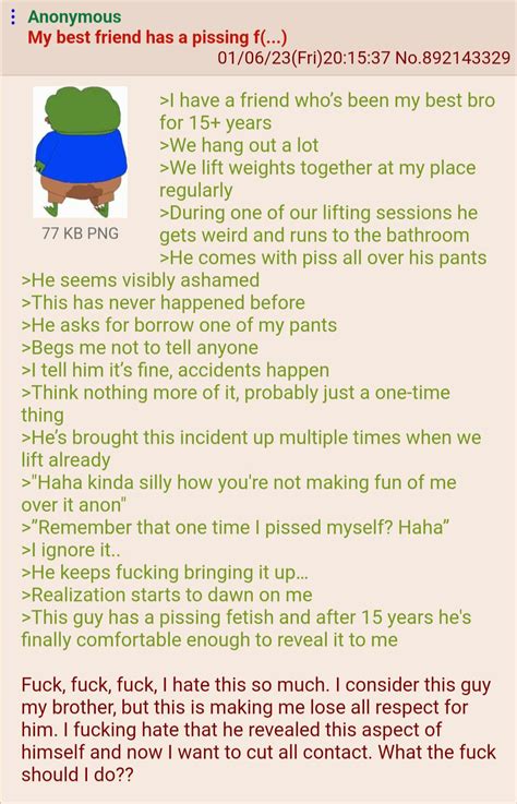 Anons Friend Has A Weird Fetish Rgreentext Greentext Stories