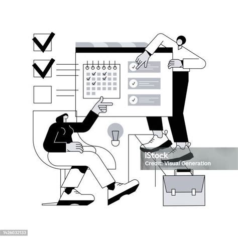 프로젝트 관리 추상적 개념 벡터 일러스트레이션입니다 It 지원에 대한 스톡 벡터 아트 및 기타 이미지 It 지원 개념 개발 Istock