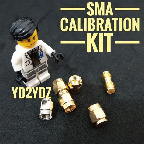 Jual Konektor Sma Calibration Kit Analyzer Nanovna Open Short Load Ohm Rf Vna Kalibrasi Male