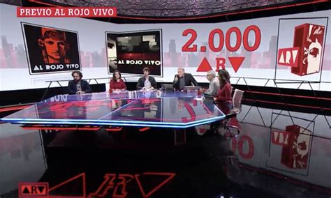 Así Ha Celebrado Ferreras Los 2000 Programas De ‘al Rojo Vivo