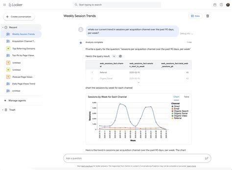 Introducing Conversational Analytics Data Agents And Code Interpreter