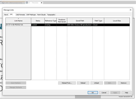 Problem With Reload From Cant Get Rid Of Bim360 Autodesk Community