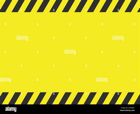 Blank Vector Illustration Warning Background Space For Attention Text
