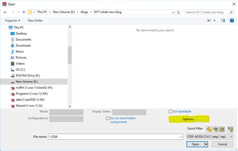 SOLIDWORKS 2017 System Options For Interoperability