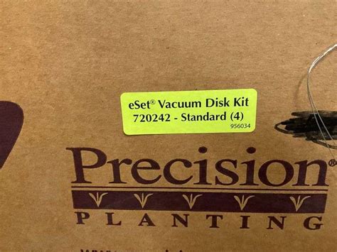 New Unused Precision Planting Eset Vacuum Disk Kit Hamilton Maring Auction Group