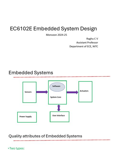 Embedded System Design4 Pdf Central Processing Unit Microprocessor