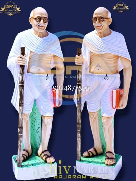 Marble Gandhi Ji Statue For Exterior Decor At Rs 125000 In Jaipur Id 2854844931788
