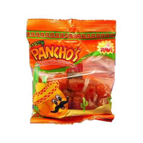 Dulces Ravi Crazy Pancho Naranja Mexico
