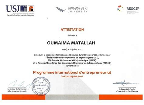 Oumaima Matallah On Linkedin Entrepreneurship Sustainabledevelopment