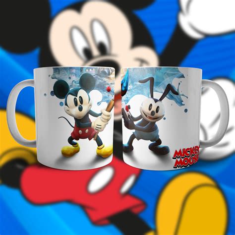 16 Diseños Plantillas Tazas Disney Mickey Archivos 