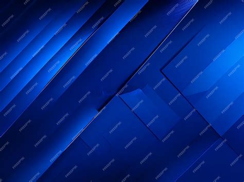 Premium Photo Dark Blue Background With Abstract Square Shape Dynamic