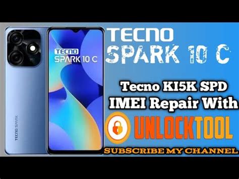 Tecno Spark C Imei Repair Done Tecno Ki K Spd Imei Repair Imei Youtube