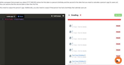 Solved Write A Program That Accepts Two Dates Yyyy Mm Dd