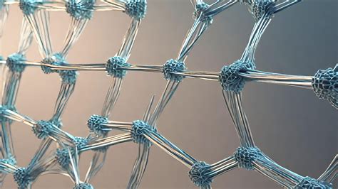 ai generated top view background of billion of nanowires futuristic