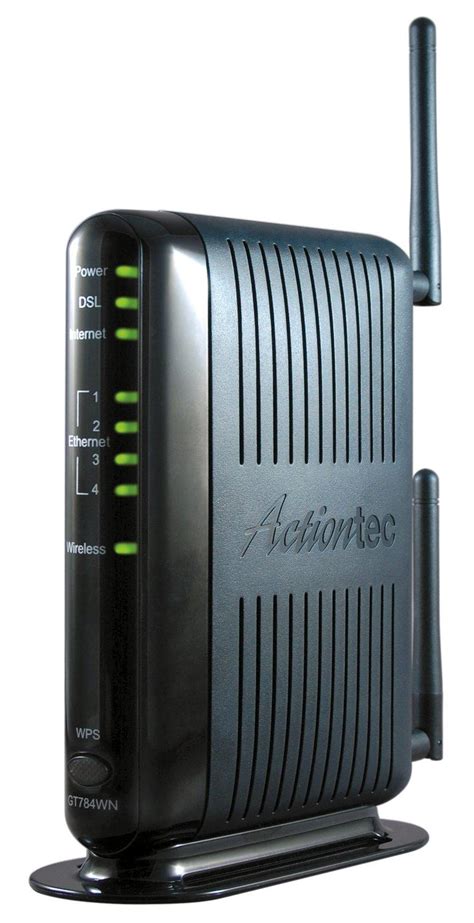 Amazon Com Actiontec 300 Mbps Wireless N ADSL Modem Router GT784WN Electronics